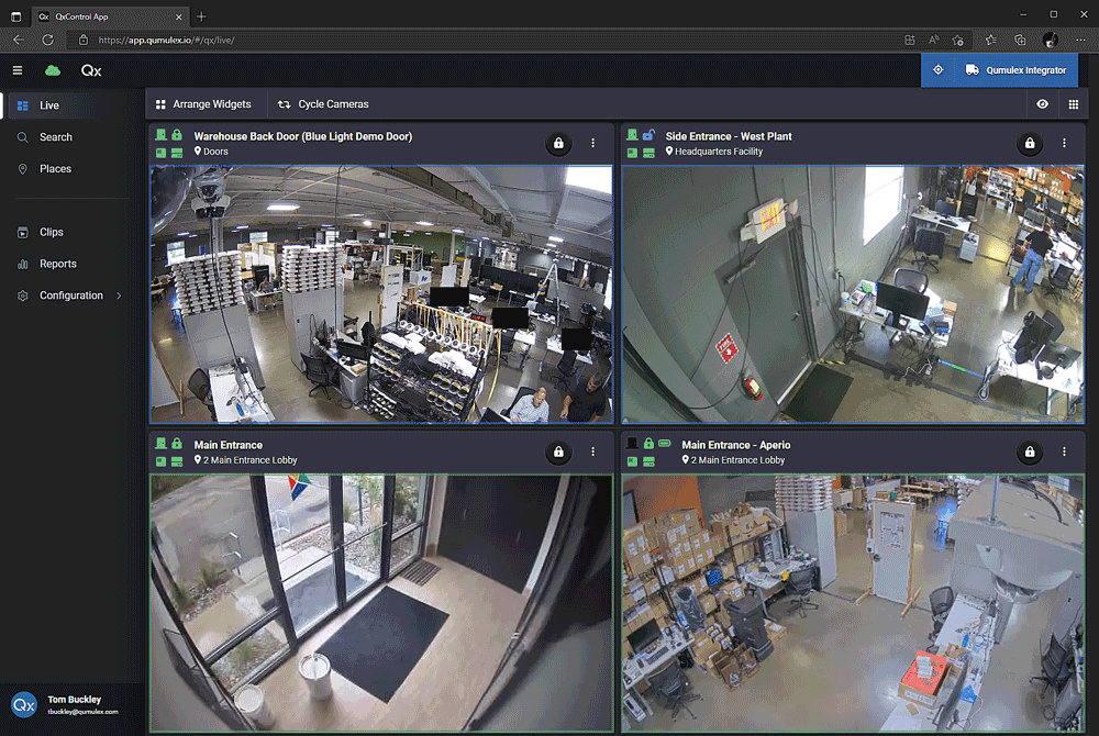 QxControl - Modern Video Surveillance and Access Control